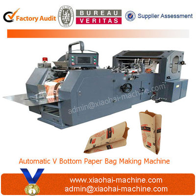 China FD400 Automatic High Speed Food Paper Bag Making Machine supplier