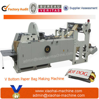 China LMD-400 Automatic High Speed Sharp Bottom Paper Bag Machine supplier