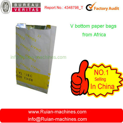 China Plain Brown Kraft Paper Bag Machine supplier