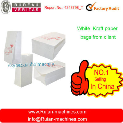 China paper bag making machine/paper bag machine /square bottom paper bag machine supplier