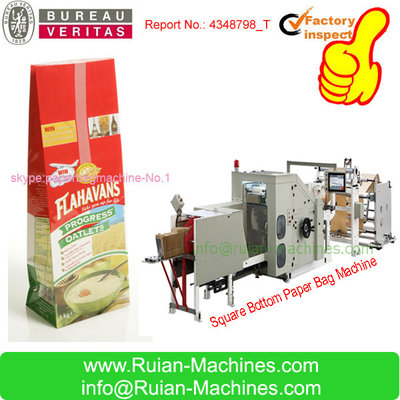 China block bottom paper bag making machine supplier