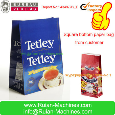 China paper bag making machine manufacturer supplier