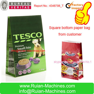 China paper bag gluing machine supplier