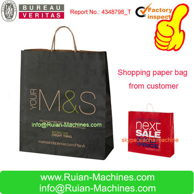 China paper bags manufacturing machines prices supplier