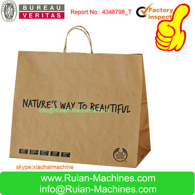China full automatic paper bag making machine supplier