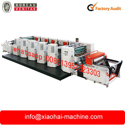 China Wide Web high speed Flexo printing Press With Anilox Roller ( 150meter per minute ) for carton ,paper bag,box ,with slit supplier