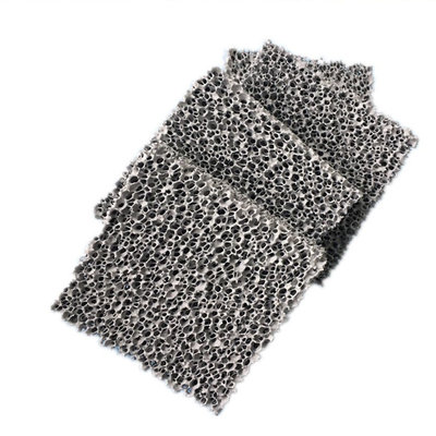 High Temperature Resistance Custom Size Ceramic Foam Filter For Iron Foundry