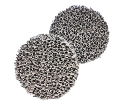 High Temperature Resistance Custom Size Ceramic Foam Filter For Iron Foundry