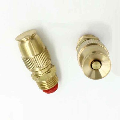 hot selling cooling and cleaning brass water spraying nozzle for garden