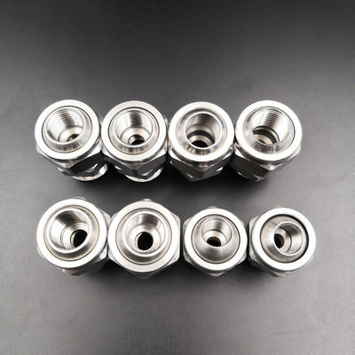 1/4 BSPT/NPT stainless steel adjustable flexible ball connector spraying nozzle