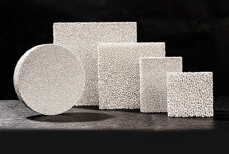 Customized Size Chemical ceramic filter filter foam ceramic Filter For Aluminum Foundry