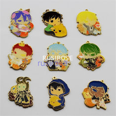 China Personalized custom cartoon keychain, soft enamel keychain, pony key chain, key chain custom-made enamel supplier