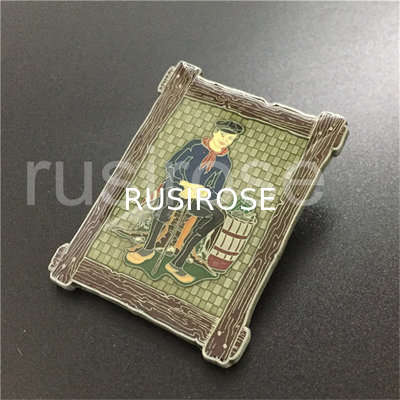 Custom high-grade glossy commemorative coin, personalized metal badge custom, Zinc alloy silver coins,with medallion box supplier