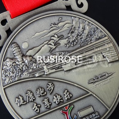 Customized individual metal medals, custom-made honour medals for martial arts competitions, gold silver bronze medal supplier