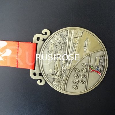 Indonesia city running competition medal customization, production of Marathon Medal of Honor, antique bronze medal supplier