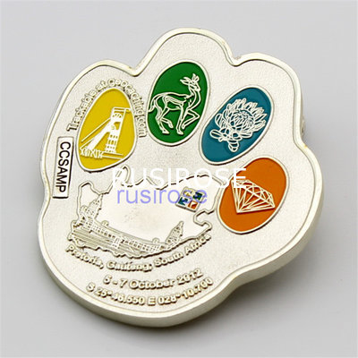 Custom Imitation badge,Personalized metal pin,production of Fluorescent badge,metal brooch collar pin, custom made Epoxy supplier