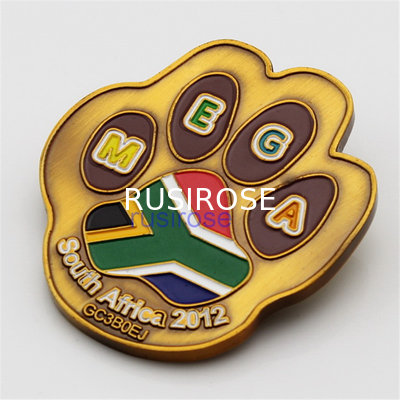 Custom Imitation badge,Personalized metal pin,production of Fluorescent badge,metal brooch collar pin, custom made Epoxy supplier
