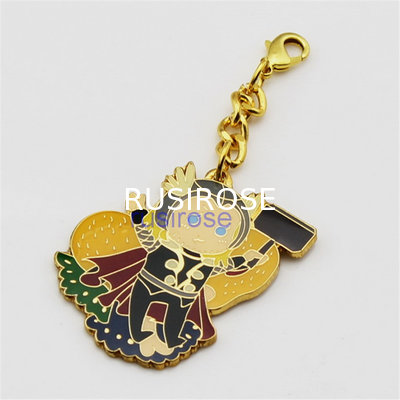 Personalized custom cartoon keychain, soft enamel keychain, pony key chain, key chain custom-made enamel supplier
