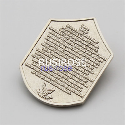 Customized double-sided coin, custom made double-sided badge, soft metal badge, silver badge supplier