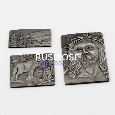 Lighter combination OEM badge custom, combination badge custom, antique badge, ancient tin color 3D badge supplier