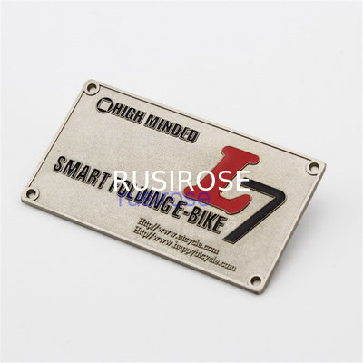 Personalized metal car logo custom, painted metal commemorative car logo custom, soft car stickers custom supplier