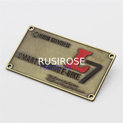 Personalized metal car logo custom, painted metal commemorative car logo custom, soft car stickers custom supplier