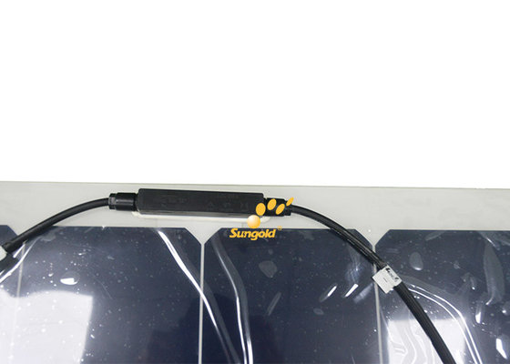 110w Lightweight Semi Flexible Bendable Solar Panel , Flexible PV Solar Panels 