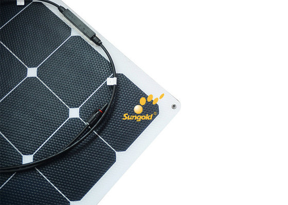 135W 18 Volt ETFE Flexible Solar Panel Monocrystalline Bendable For RV