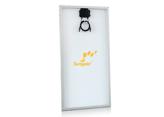 Photovoltaic 100w Mono Solar Panels , Monocrystalline Silicon Solar Cells 