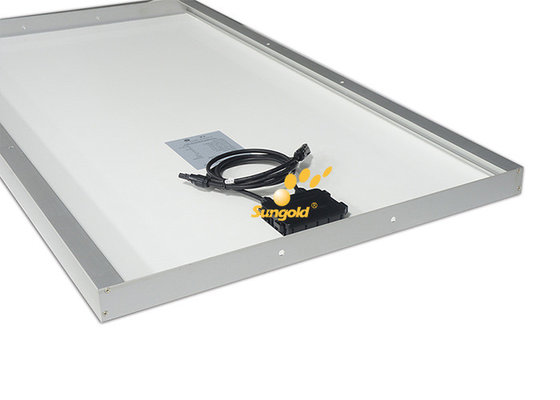 Photovoltaic 100w Mono Solar Panels , Monocrystalline Silicon Solar Cells 