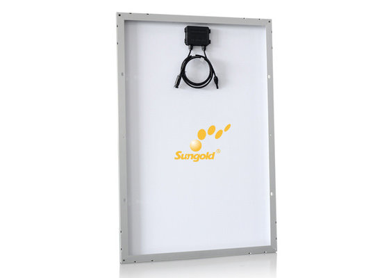 High Conversion Efficiency 100w Poly Solar Panel For On Grid / Off Grid System 