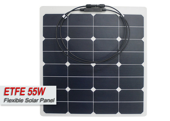 55 Watt ETFE Flexible Solar Panel Sungold Bendable Solar Panels For Boats 