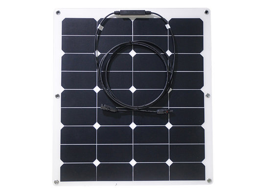 Waterproof High Efficiency Flexible Solar Panels Easy Carrying 60 Watt Solar Panel