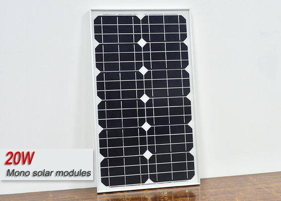 20 Watt Mono Solar Panels With High Conversion Efficiency Solar Module