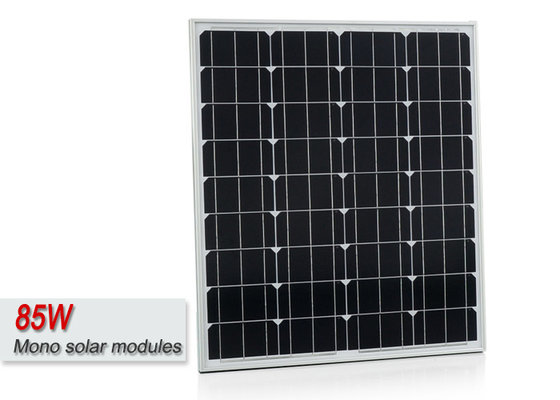 Solar Energy 85W 18V Mono Solar Panels Aluminium Frame For 12v Battery