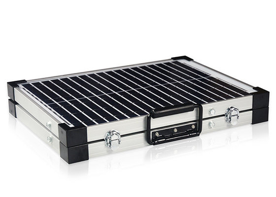 2 X 20W Portable Solar Panels For RV Batteries , Portable Power Pack With Solar Panel