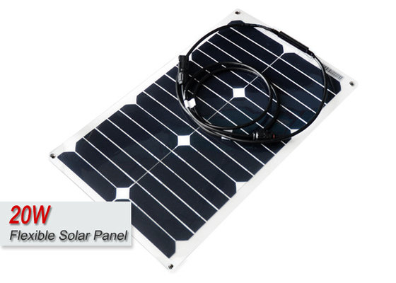20w Portable Small Sunpower Flexible Solar Panels 3mm Thickness For Toys