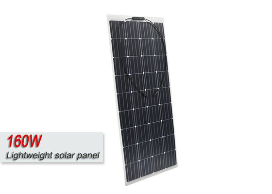 Easy Installation 160w Monocrystalline Solar Energy Panels With Aluminum Backplane