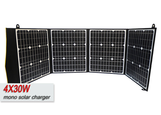 120W High Efficiency Portable Folding Solar Panel Charger For Emergency Rechargeable