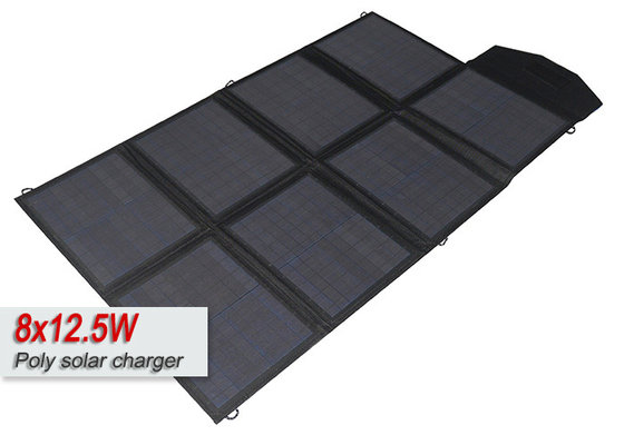 100 Watt Portable Solar Power Battery Charger Waterproof For Mobile Phone