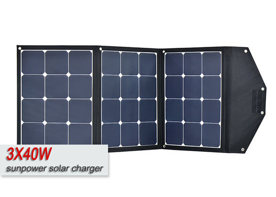 120W Sunpower Solar Energy Portable Charger For Emergency Rechargeable
