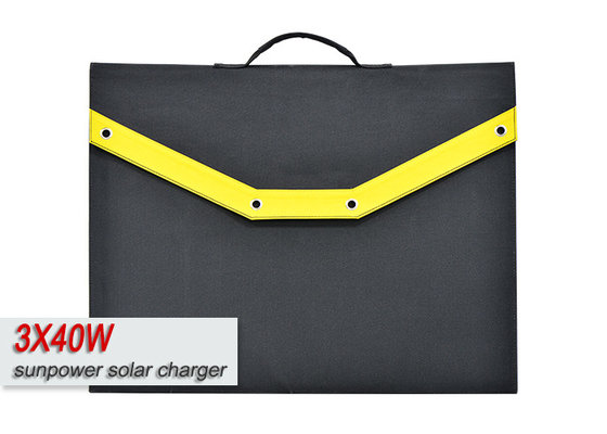 80 Watt 18V Travel Portable Solar Panel Camping Charger For Mobile Phones