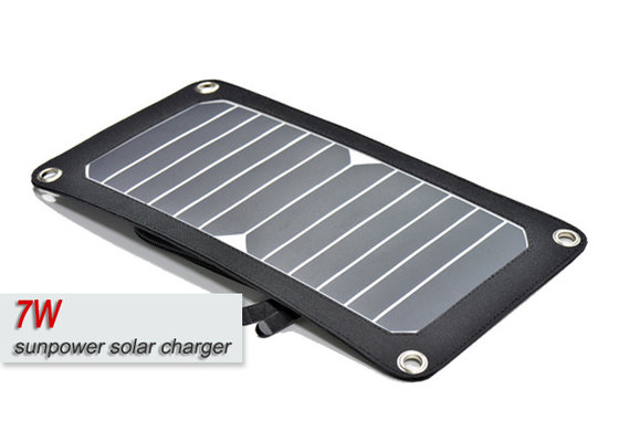 7w Portable Solar Panel Charger Easy Carrying And Storage With USB 2.0 Port