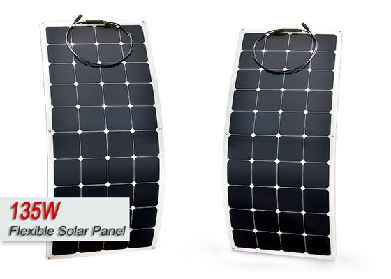 12v Monocrystalline RV Solar Panels For RV Battery Charging Weatherproof