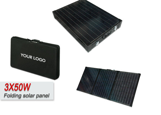 Customized Portable Fold Up Solar Panels With High Mechanical Strength Frame