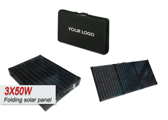 Easy Installation 160W Custom Solar Panels For 12V Battery Weatherproof