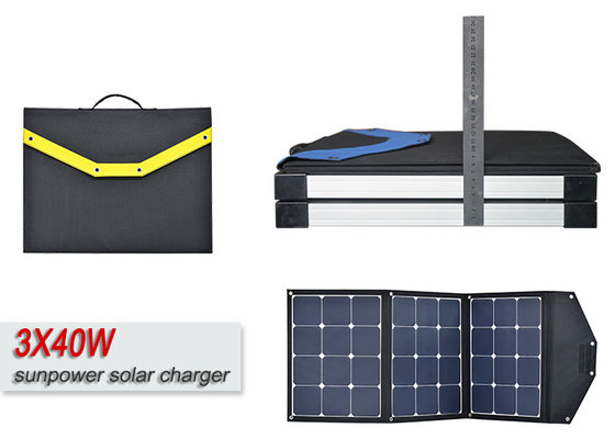 SunPower Cell Portable Solar Panel Charger For Mobile Phone 6 - 8h Work Time