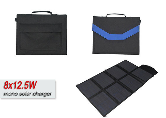 100W Sungold Folding Solar Panel Kits Portable Solar RV Battery Chargers 12 Volt 