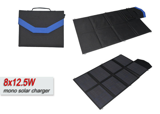 Foldable Portable Emergency Solar Power System , Portable Solar Kits For Camping 