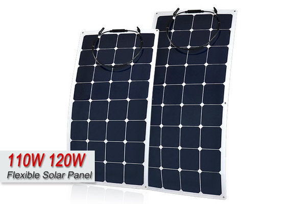 Portable Semi Flexible Frameless Mono Solar Panel For Caravan High Performance